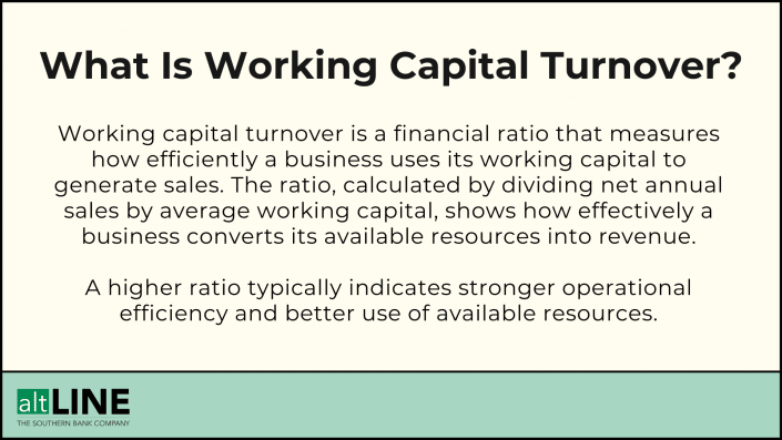 How to Find Your Working Capital Turnover (with Formula) | altLINE