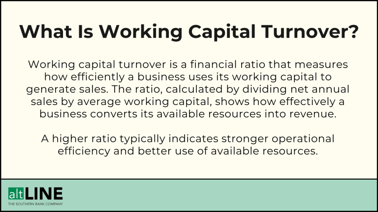 How to Find Your Working Capital Turnover (with Formula) | altLINE